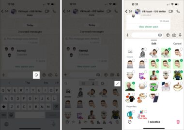 How to Create and Share Custom Sticker Pack for WhatsApp – iGeeksBlog