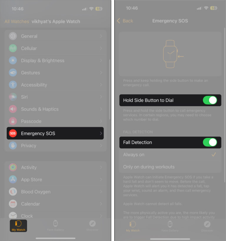 How to Set up and Use Emergency SOS on Apple Watch – iGeeksBlog