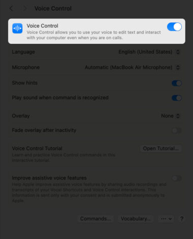 How to Use Voice Control on Mac to Navigate Hands-Free (Complete Guide ...