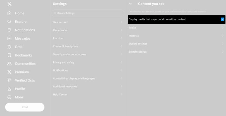How to See Sensitive Content on X (Twitter) Easily