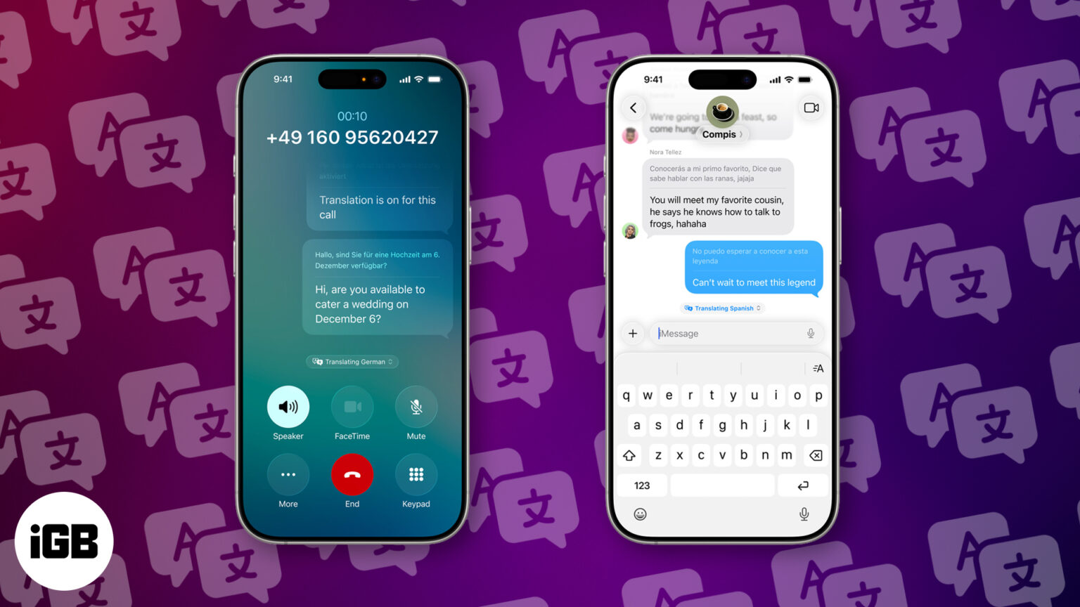 How to Use Live Translation in iOS 26 for Calls, FaceTime, and Messages - iGeeksBlog