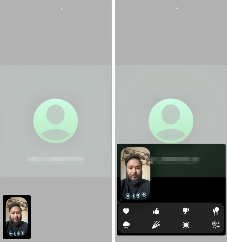 How to Use FaceTime Hand Gestures Reactions (2026 Guide) – iGeeksBlog