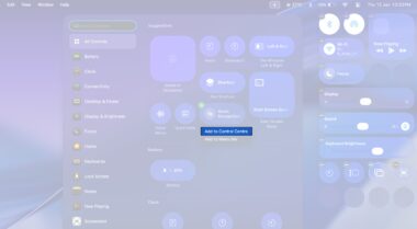 How to Use and Customize Control Center on Mac (macOS 26 Included ...