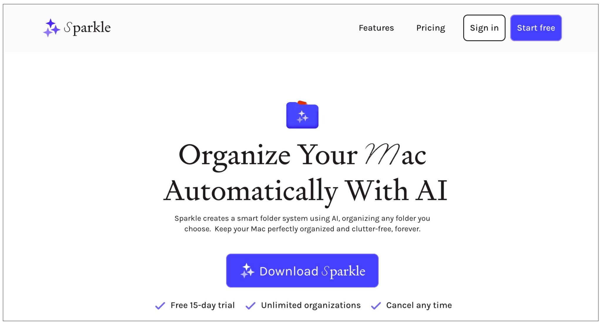 Sparkle – Organize Your Mac in Minutes Using AI Magic – iGeeksBlog