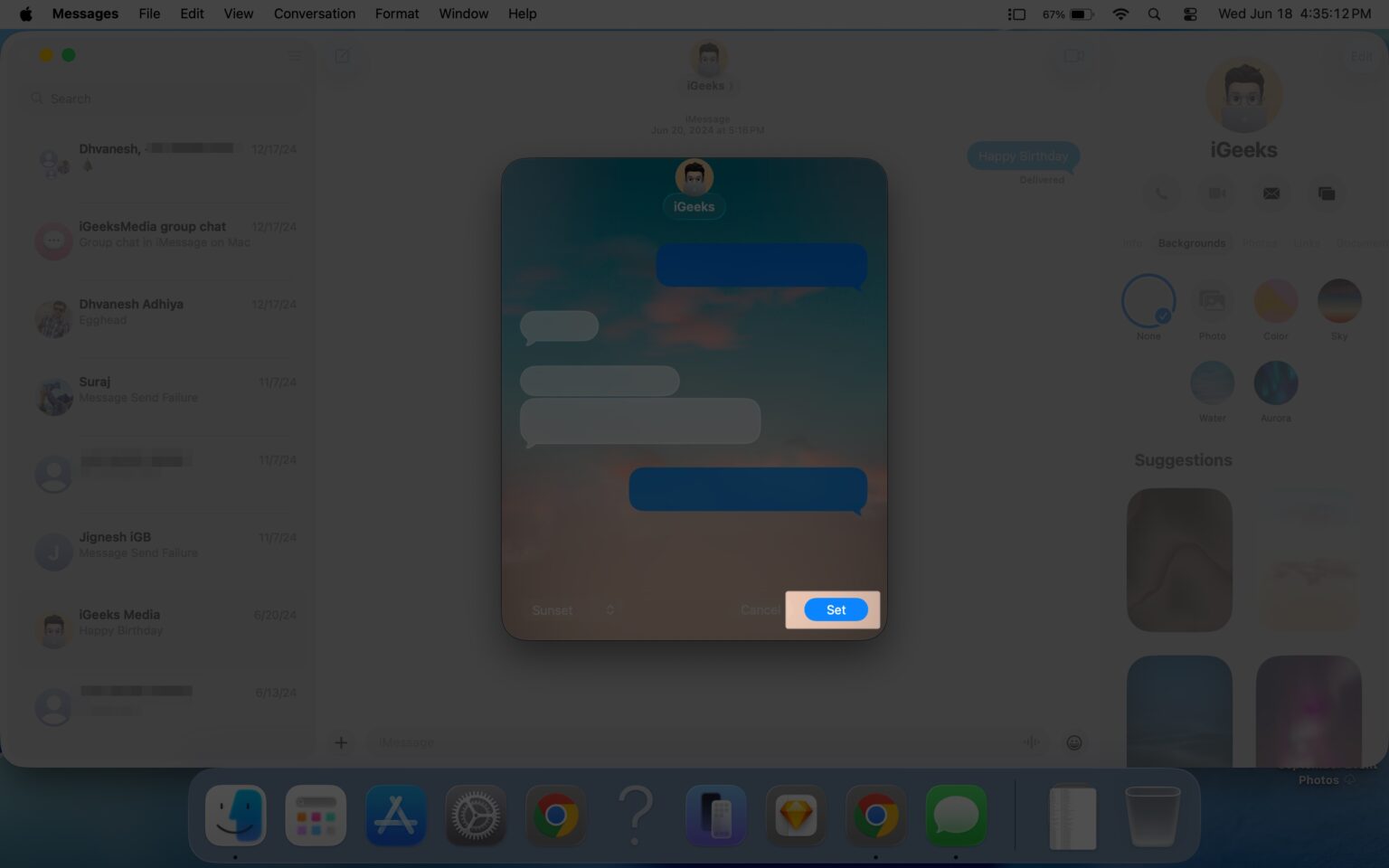 How to Change iMessage Background on iPhone, iPad, and Mac in iOS 26 ...
