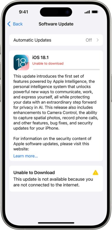 iOS 26 Det går inte att leta efter uppdatering på iPhone? Här är fixen - Ericsson Tek