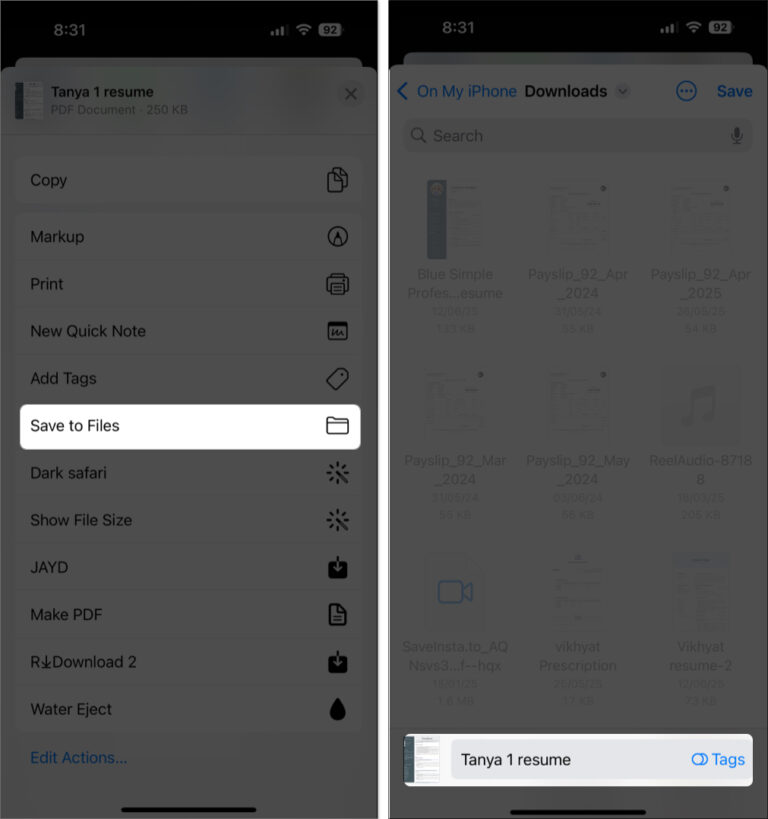 How to Save Google Docs to the Files App on iPhone (Step-by-Step Guide ...