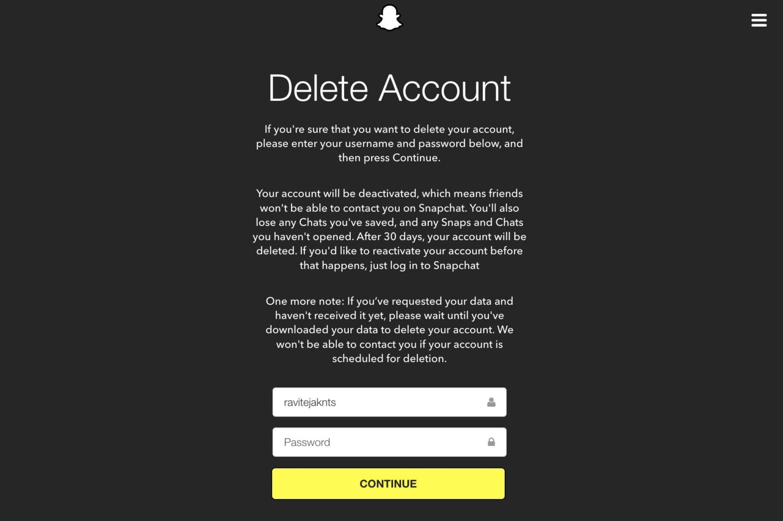 How to Delete Your Snapchat Account – iGeeksBlog