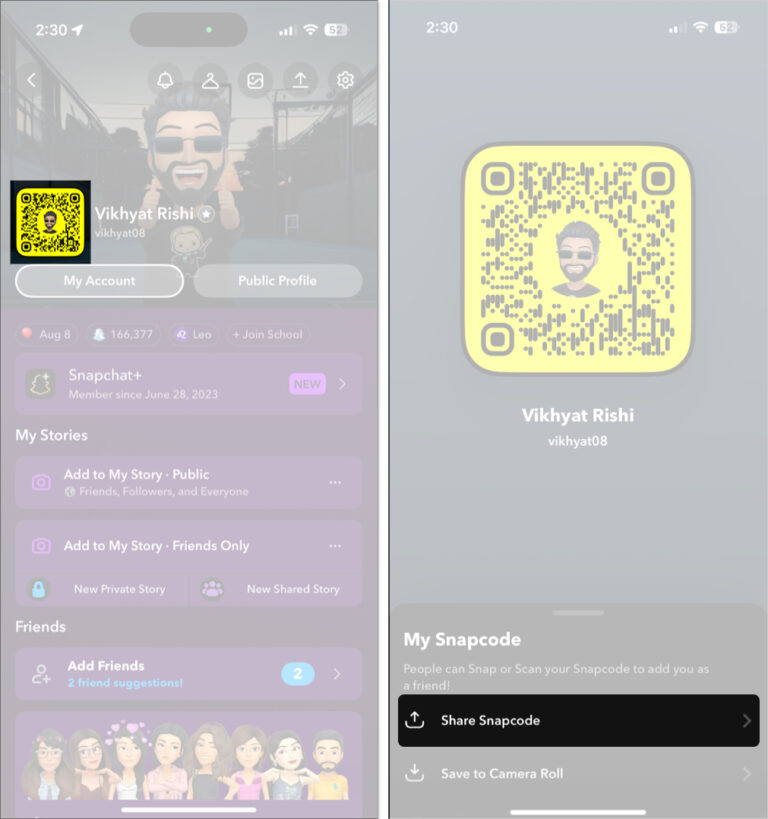 How to Share Your Snapchat QR Code (Snapcode) Easily