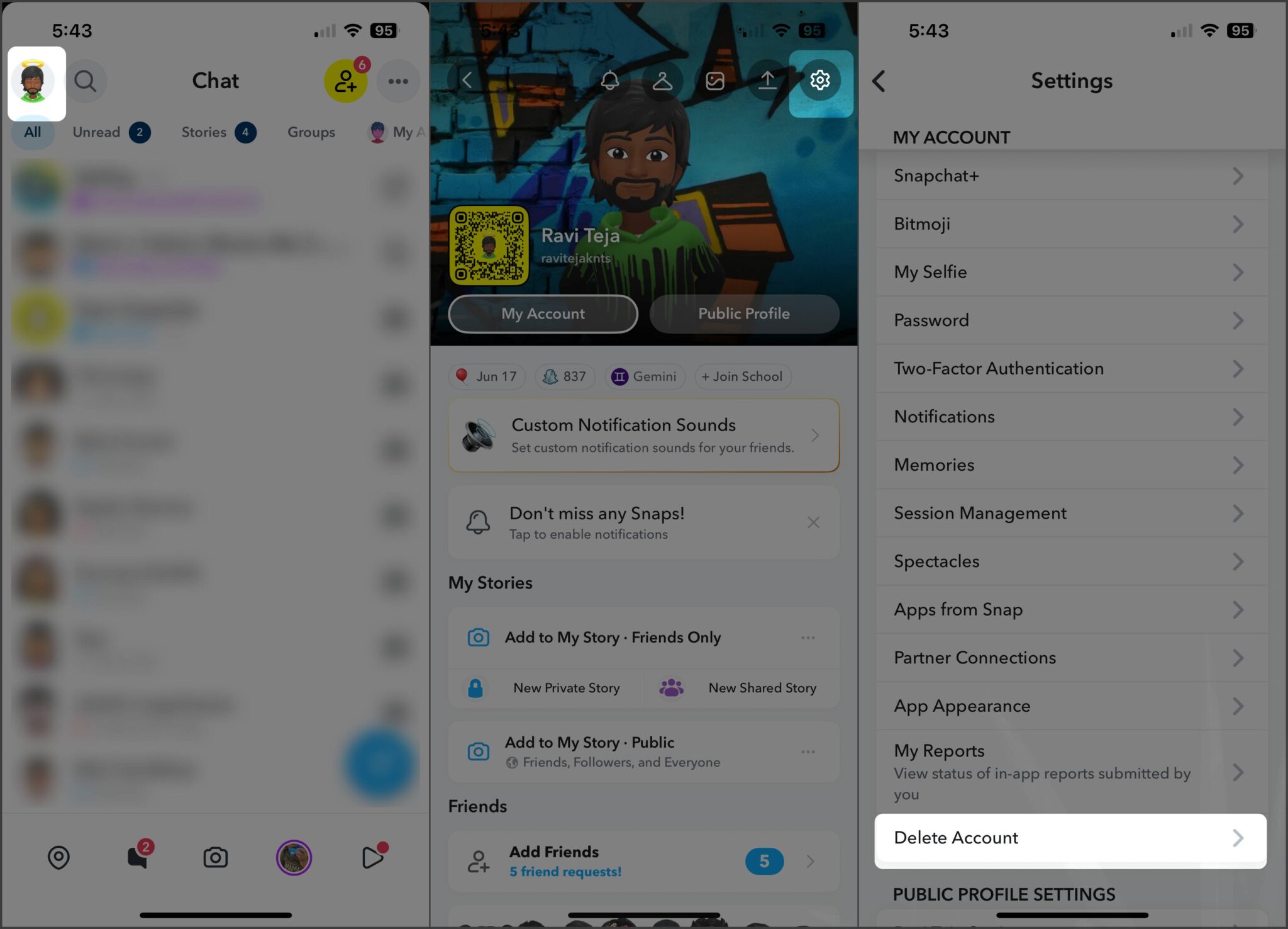 How to Delete Your Snapchat Account – iGeeksBlog