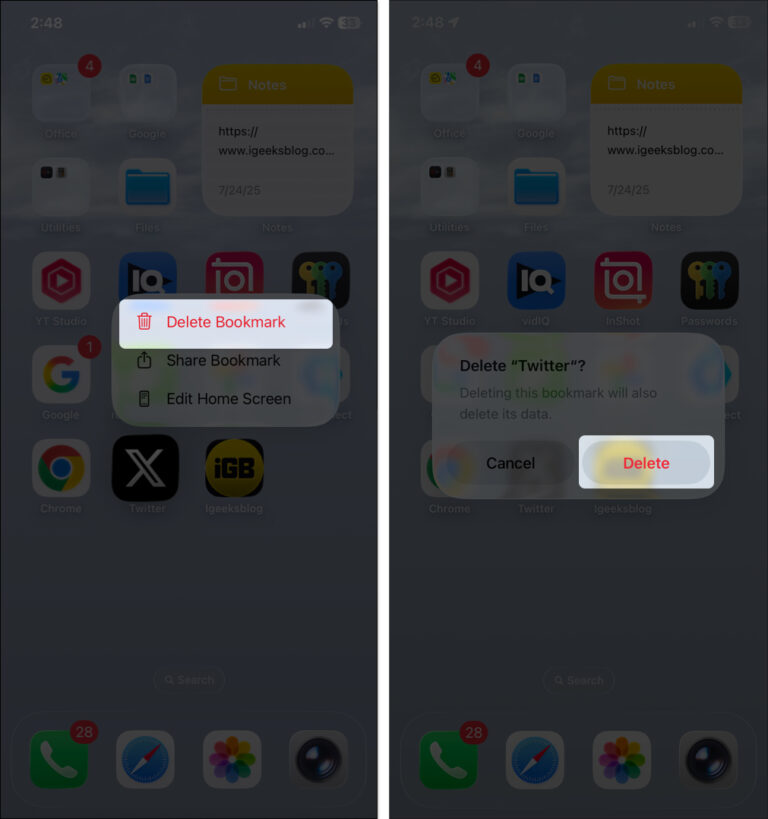 Add Any Website to Your iPhone Home Screen Easily