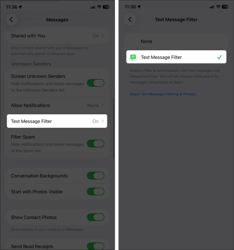 iOS 26 Messages Filters: Block Spam and Organize iPhone Inbox