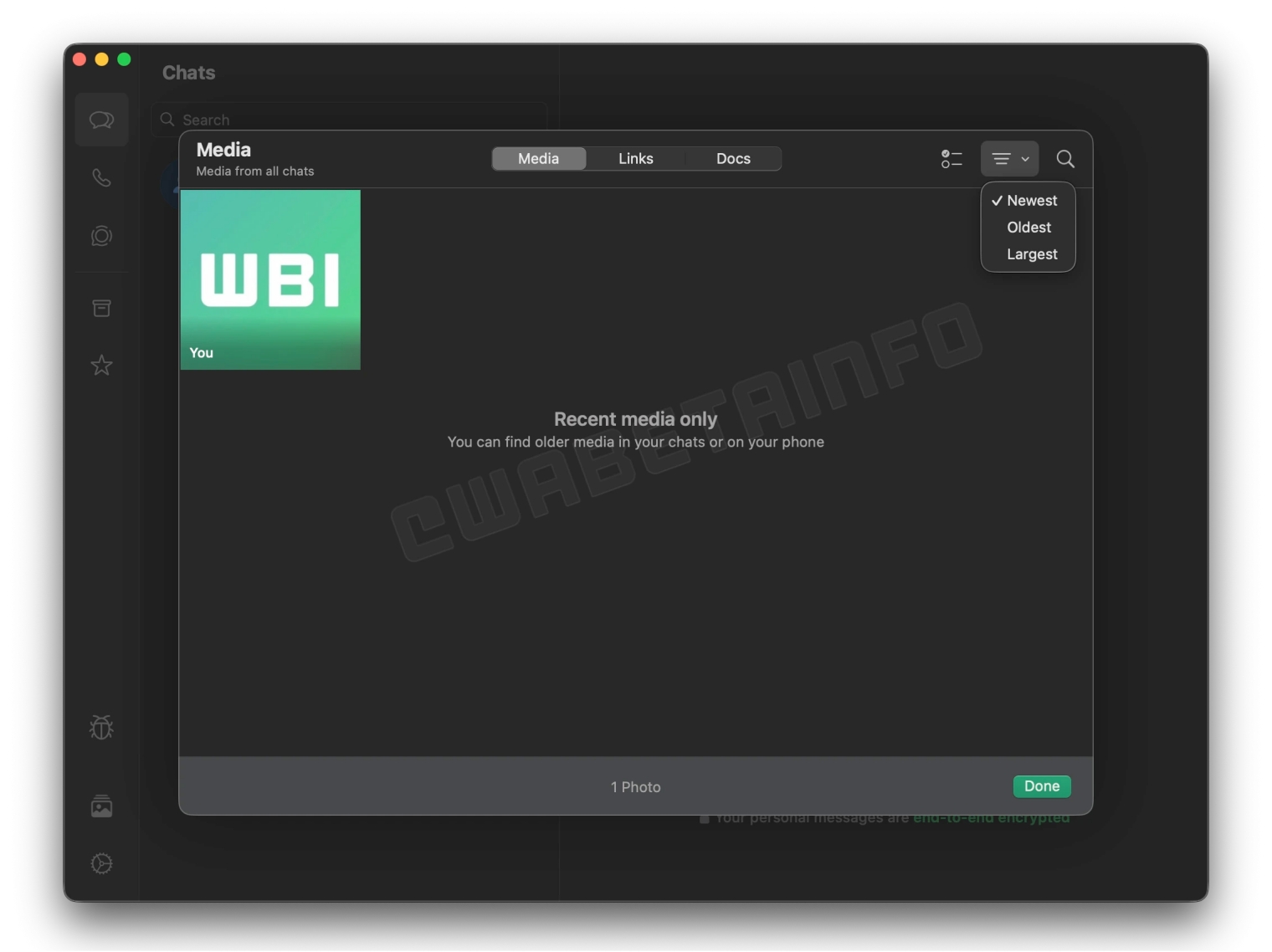 WhatsApp Rolls Out Media Hub for Mac and Web