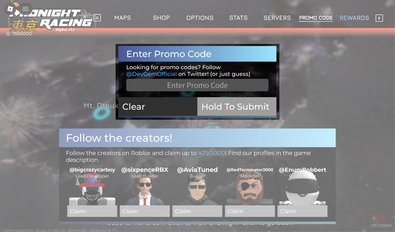 Midnight Racing Tokyo Codes ( January 2026) – iGeeksBlog